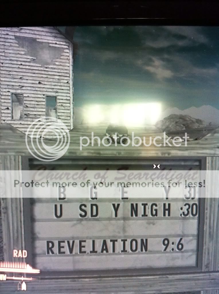 Revelations 9:6 at Camp Searchlight : r/Fallout