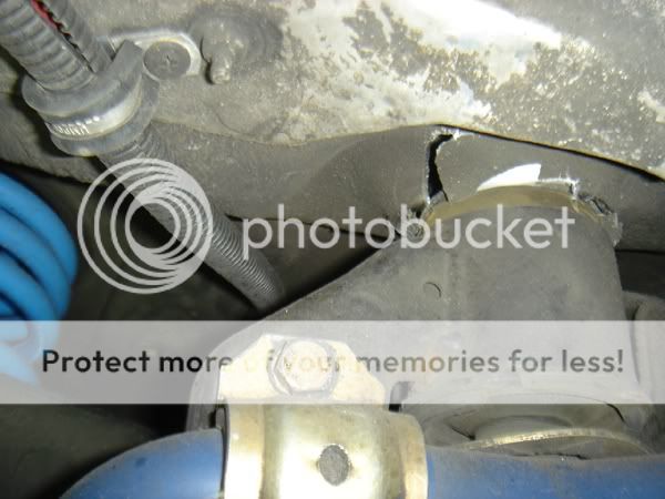 Too late for reinforcement plates? Subframe *damage pics*