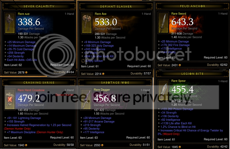[PC] Diablo 3 Trading topic - Role-playing games - GoT