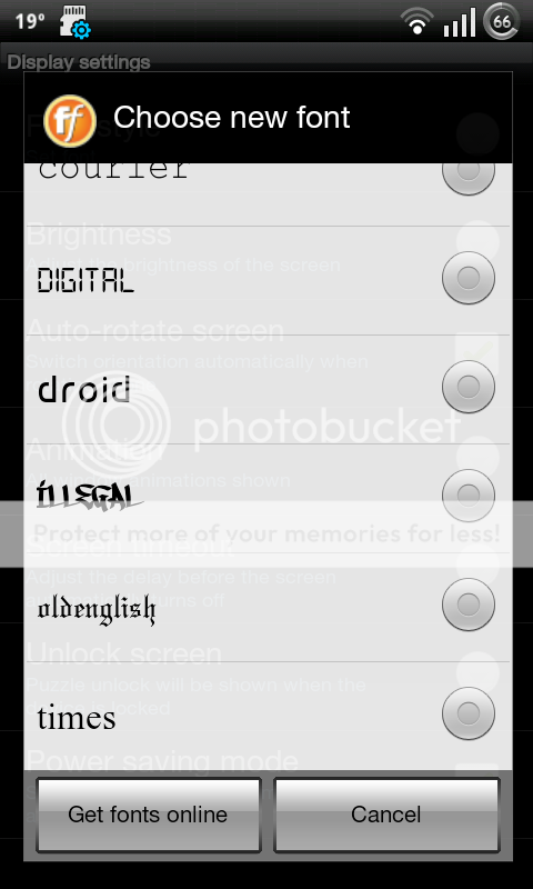 [Fonts] Flip fonts compilation - with screen shots | XDA Forums