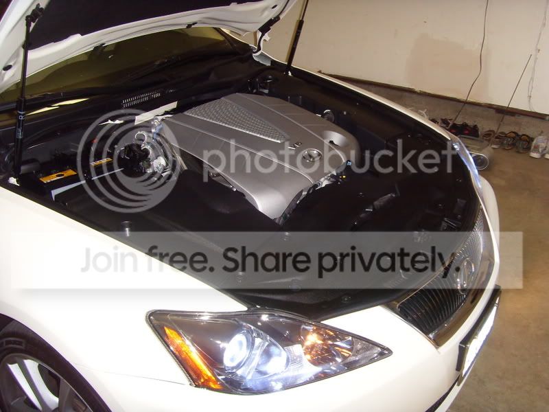Installation of the F-Sport intake | Lexus IS Forum